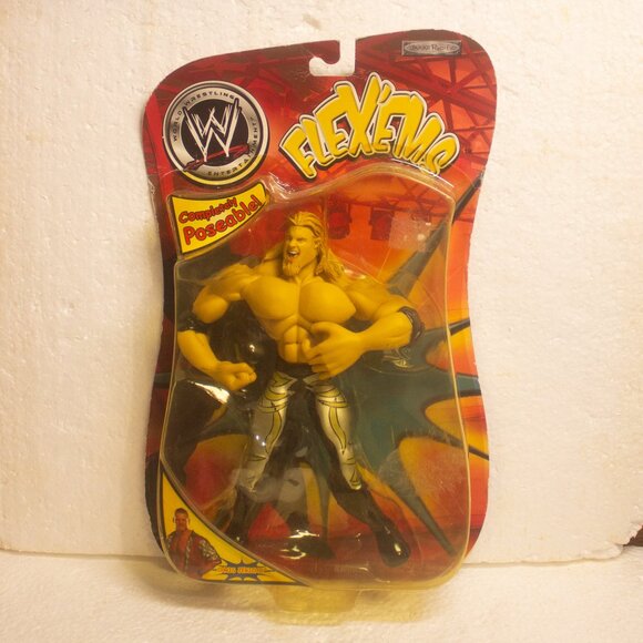 Jakks Pacific | Toys | Vintage 202 Wwe Flexems Chris Jericho Wrestling ...